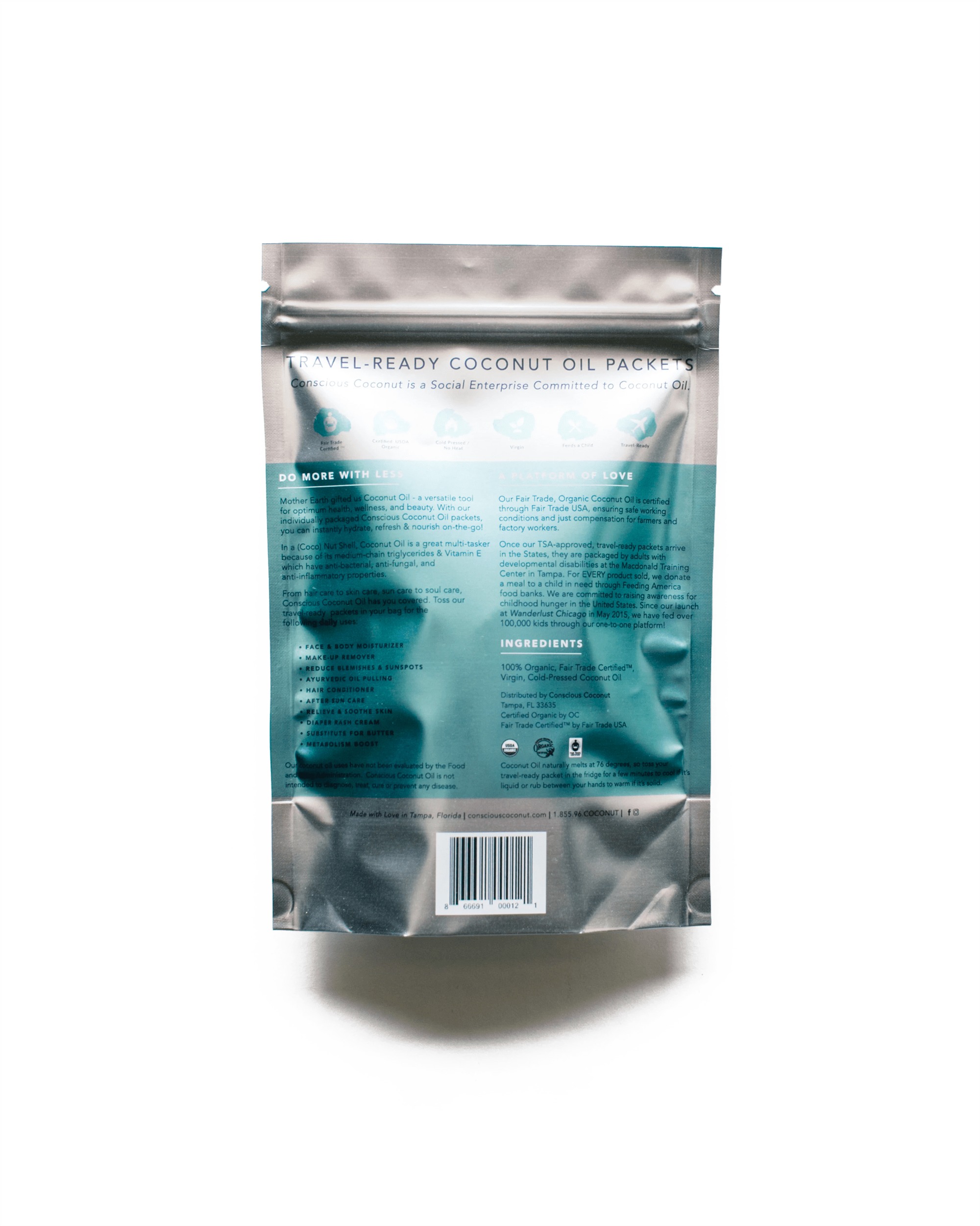 Conscious Coconut - Mindful Mini Pouch | Luxurious Wellniss