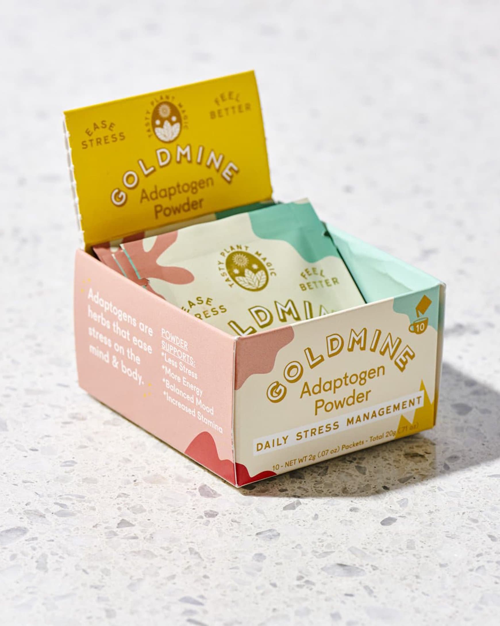 Goldmine - Adaptogen Powder Sachets (10-Pack) | Luxurious Wellniss