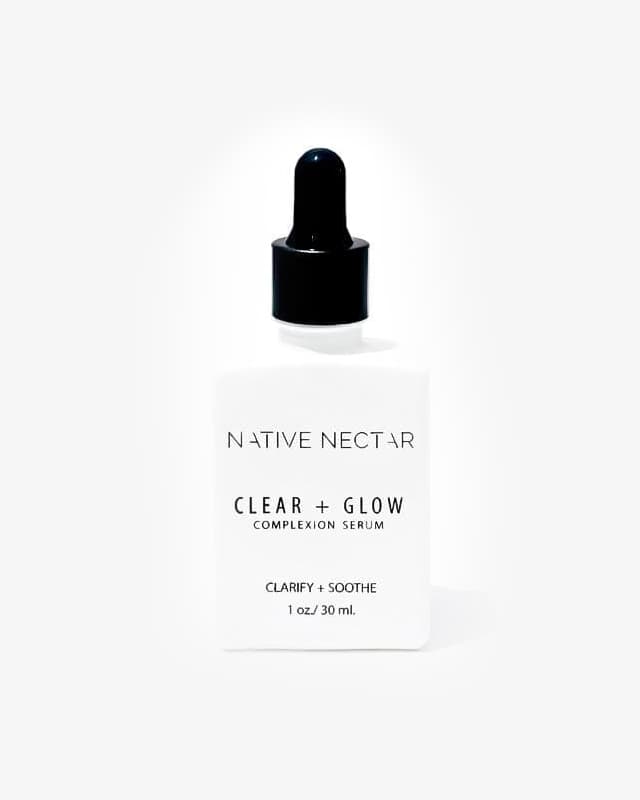 Native Nectar Botanicals - Clear + Glow Complexion Serum | Luxurious ...